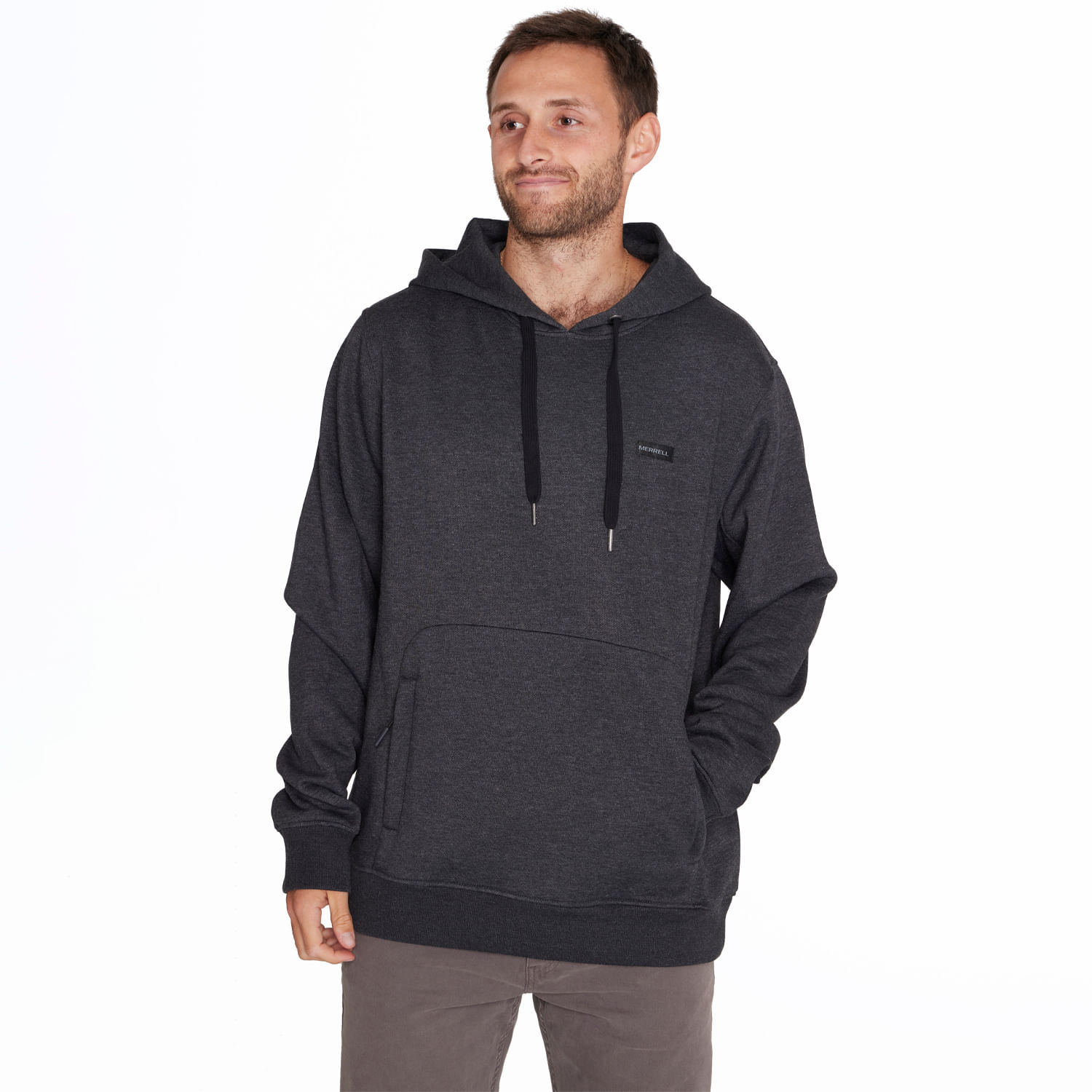 Merrell - Poleron Hombre Sweatshirt With Hoodie Negro Merrell | Ofertitas