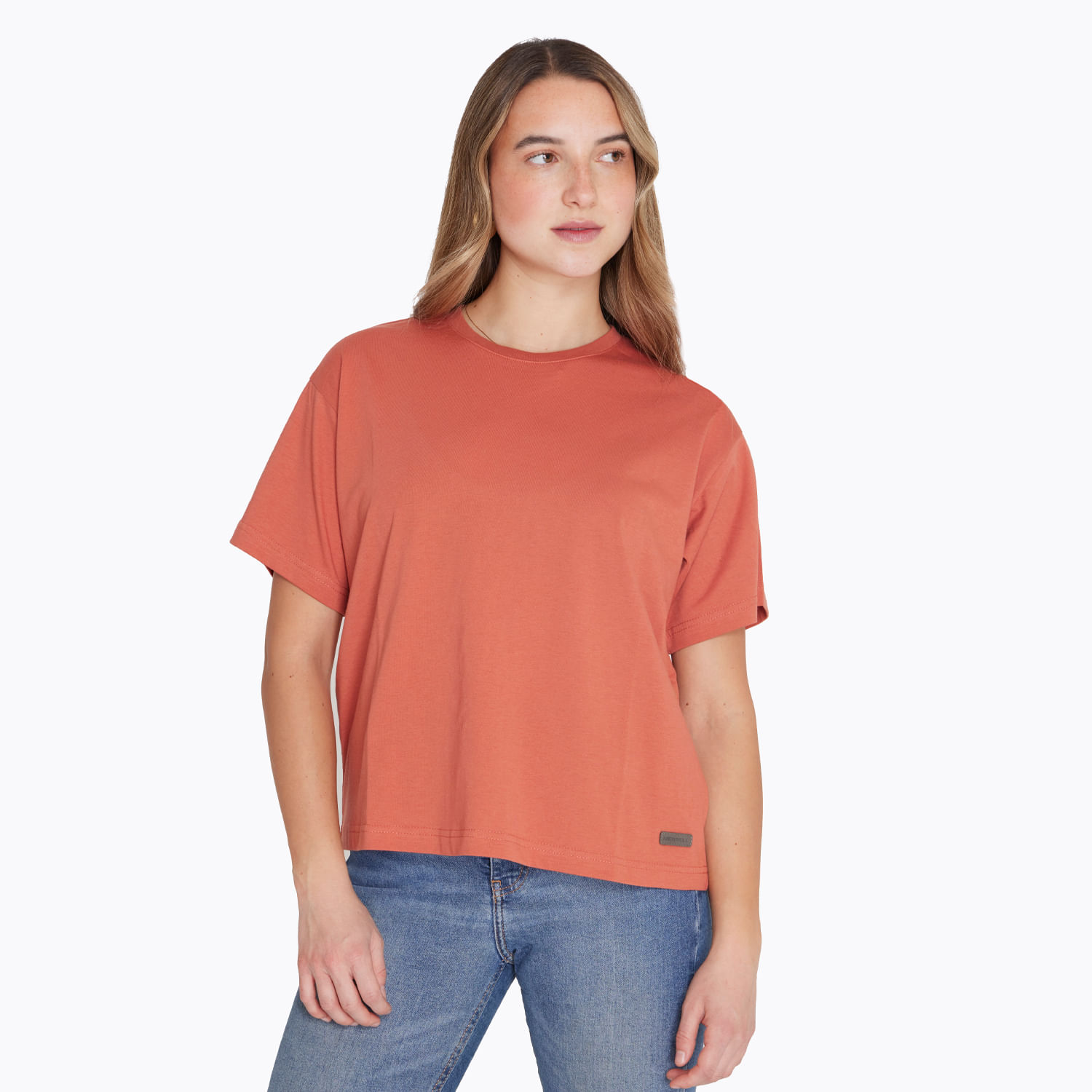 Merrell - Polera Mujer Short Sleeves Salmon Merrell | Ofertitas
