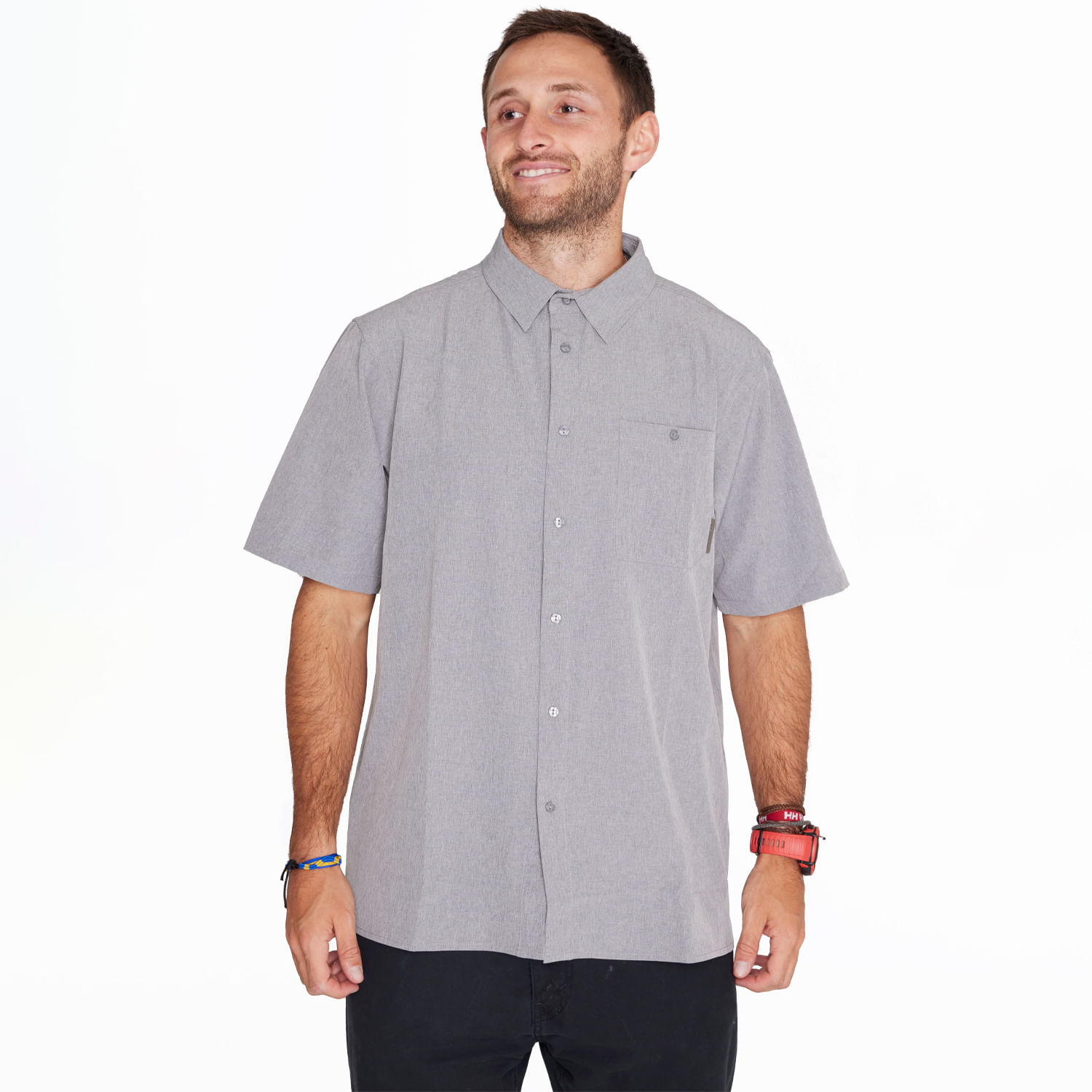 Camisa Hombre Sport Shirt Short Sleeve-Merrell Chile - Merrell | Tienda ...