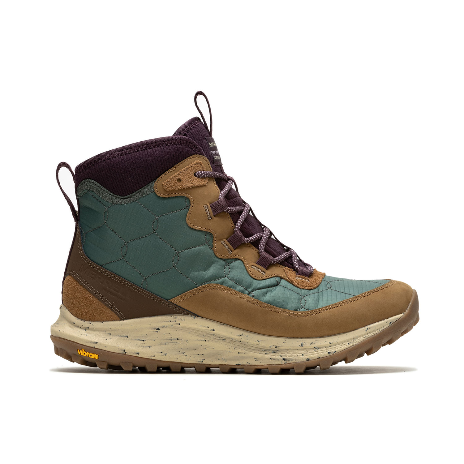 Merrell - Botin Mujer Antora 3 Thermo Mid Zip Waterproof Verde Musgo Merrell | Ofertitas