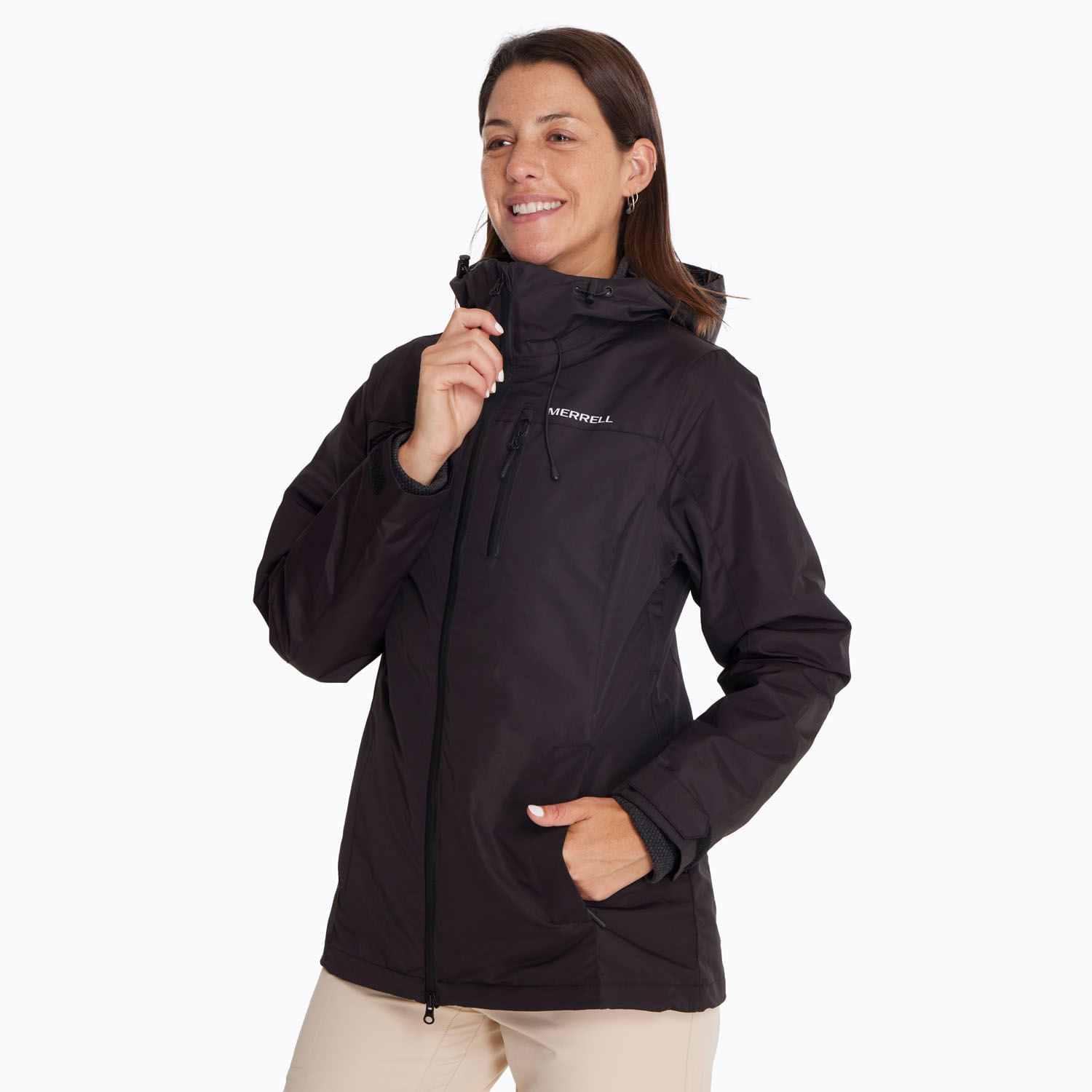 Merrell - Parka Mujer 3 In 1 Jacket Negro Merrell | Ofertitas