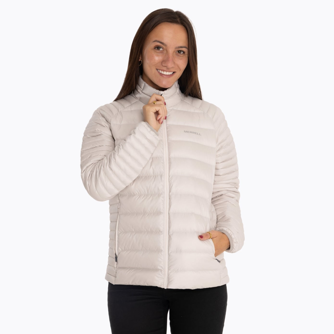 Merrell - Parka Mujer Ridgevent Thermo Jacket Crema Merrell | Ofertitas
