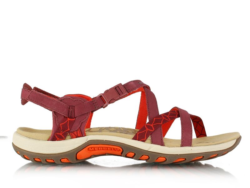 Sandalia Mujer Jacardia Rojo Merrell-Merrell Chile