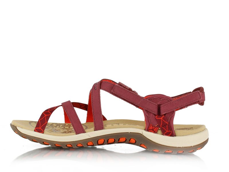 Sandalia Mujer Jacardia Rojo Merrell-Merrell Chile