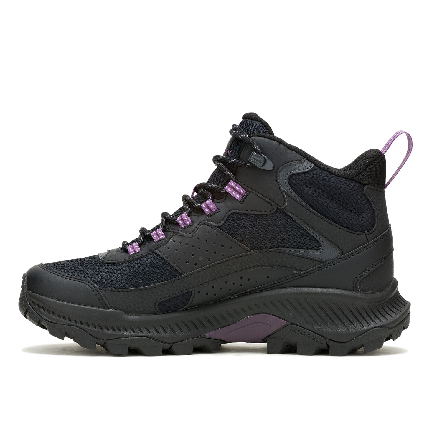 Botín Mujer Speed Strike 2 Mid Waterproof Negro Merrell-Merrell Chile ...