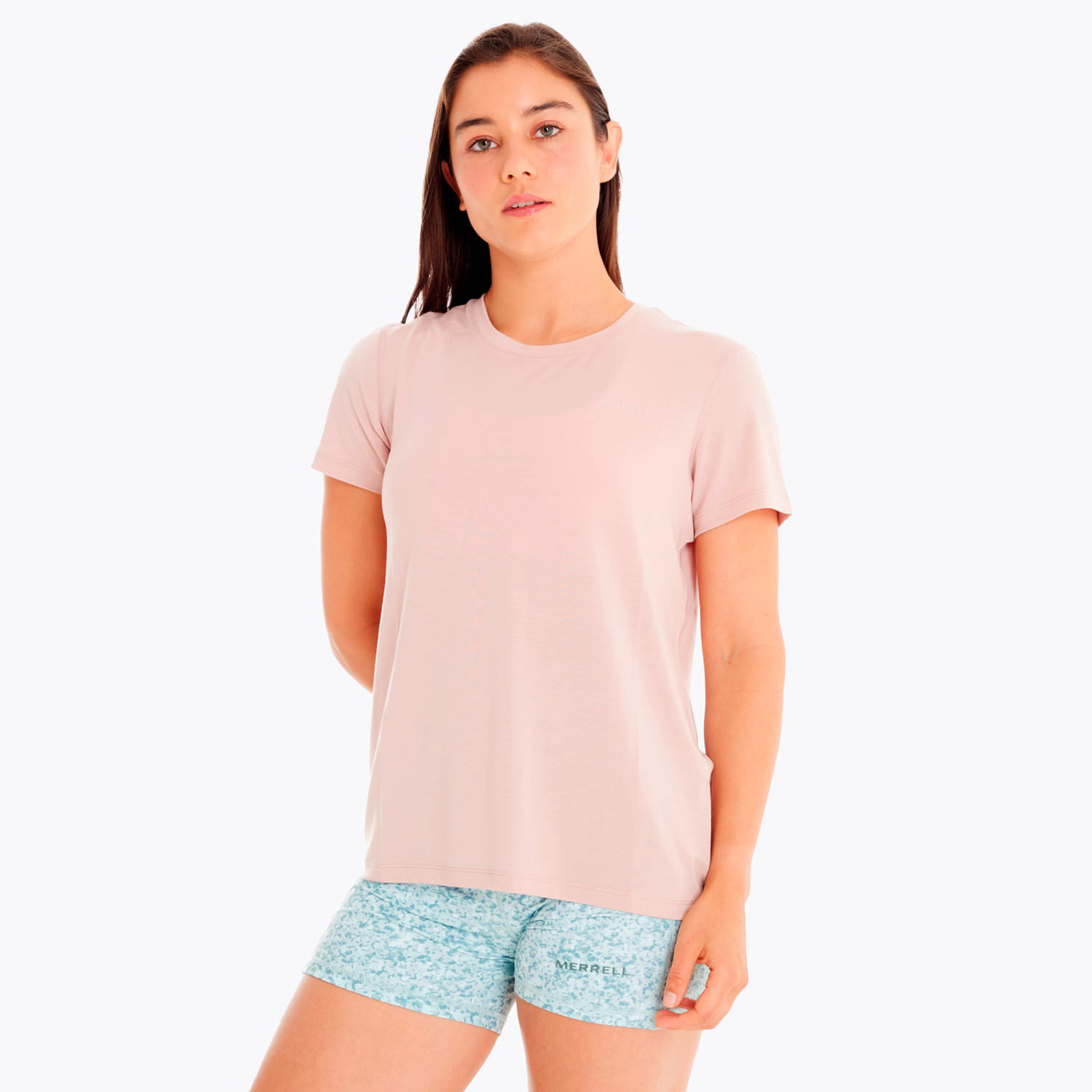Merrell - Polera Mujer Everyday With Tencel Rosado Merrell | Ofertitas
