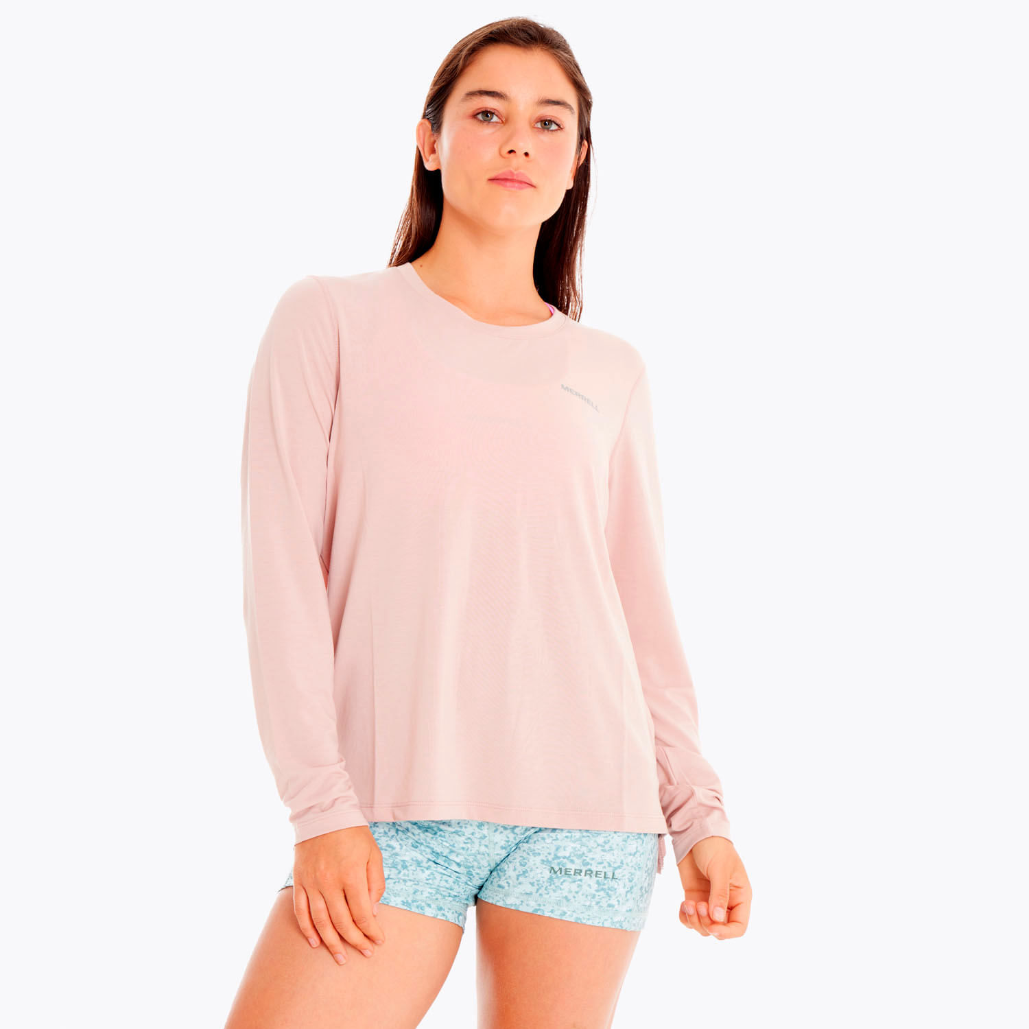 Polera Mujer Everyday With Tencel Rosado Merrell-Merrell Chile ...