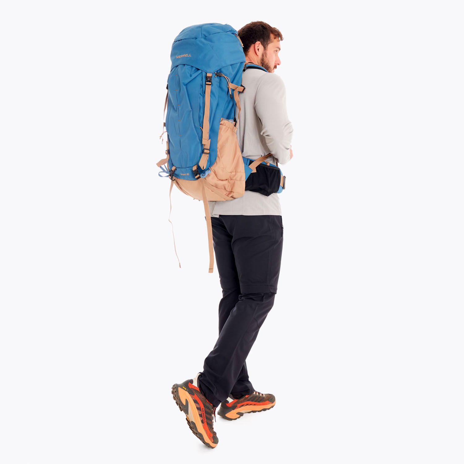Mochila Unisex Expedition 65l Azul/Tierra Merrell-Merrell Chile ...