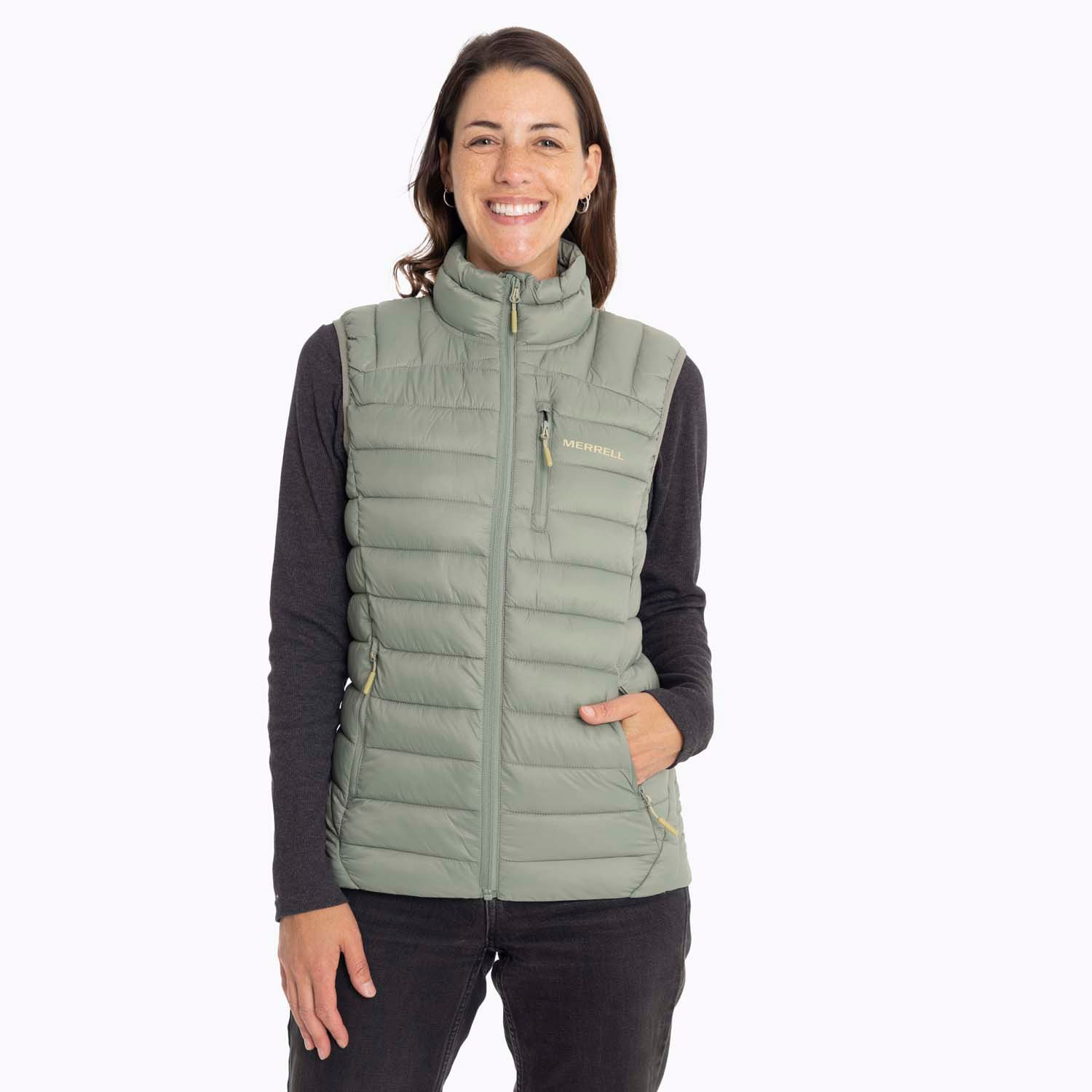 Parka Sin Mangas Mujer Innoko Vest Merrell-Merrell Chile - Merrell ...