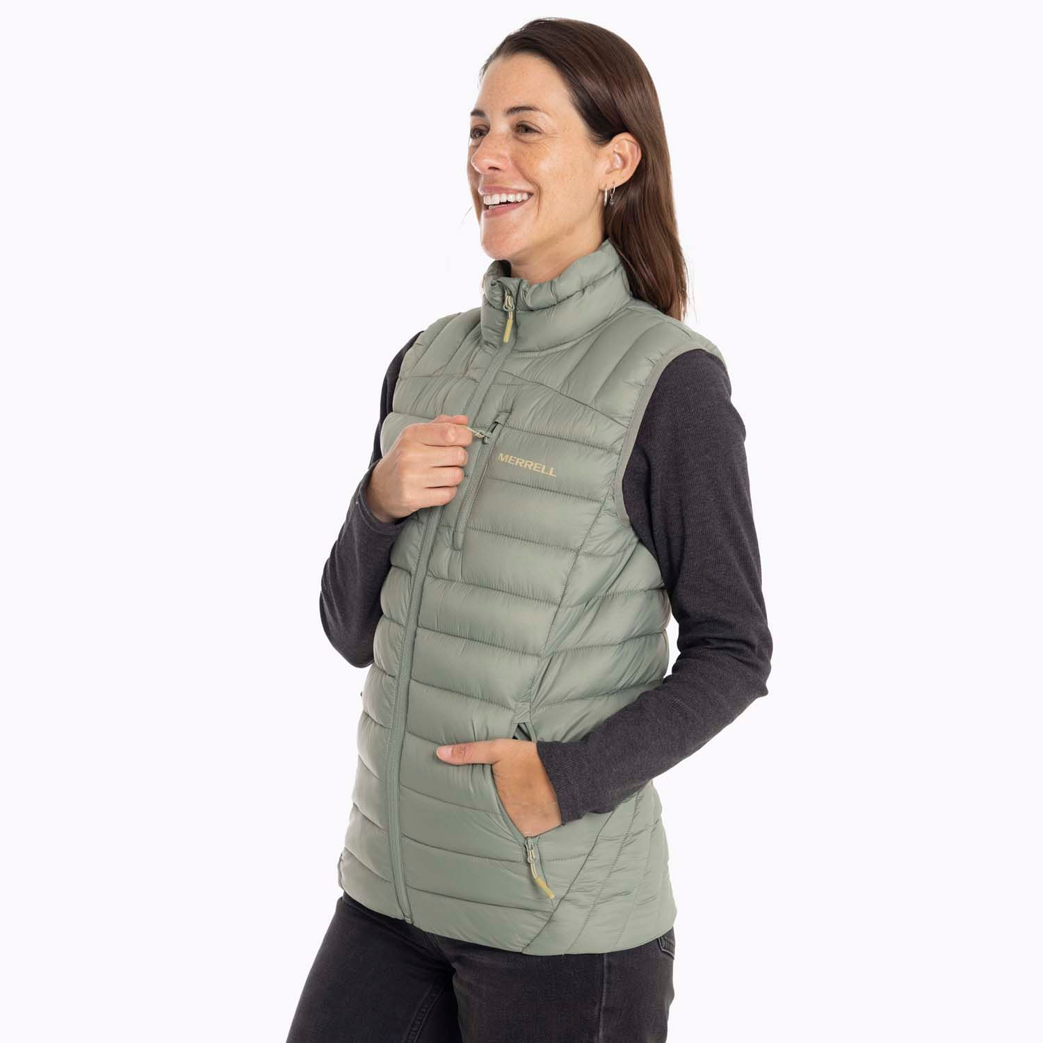 Parka Sin Mangas Mujer Innoko Vest Merrell-Merrell Chile - Merrell | Tienda Oficial de Merrell Chile