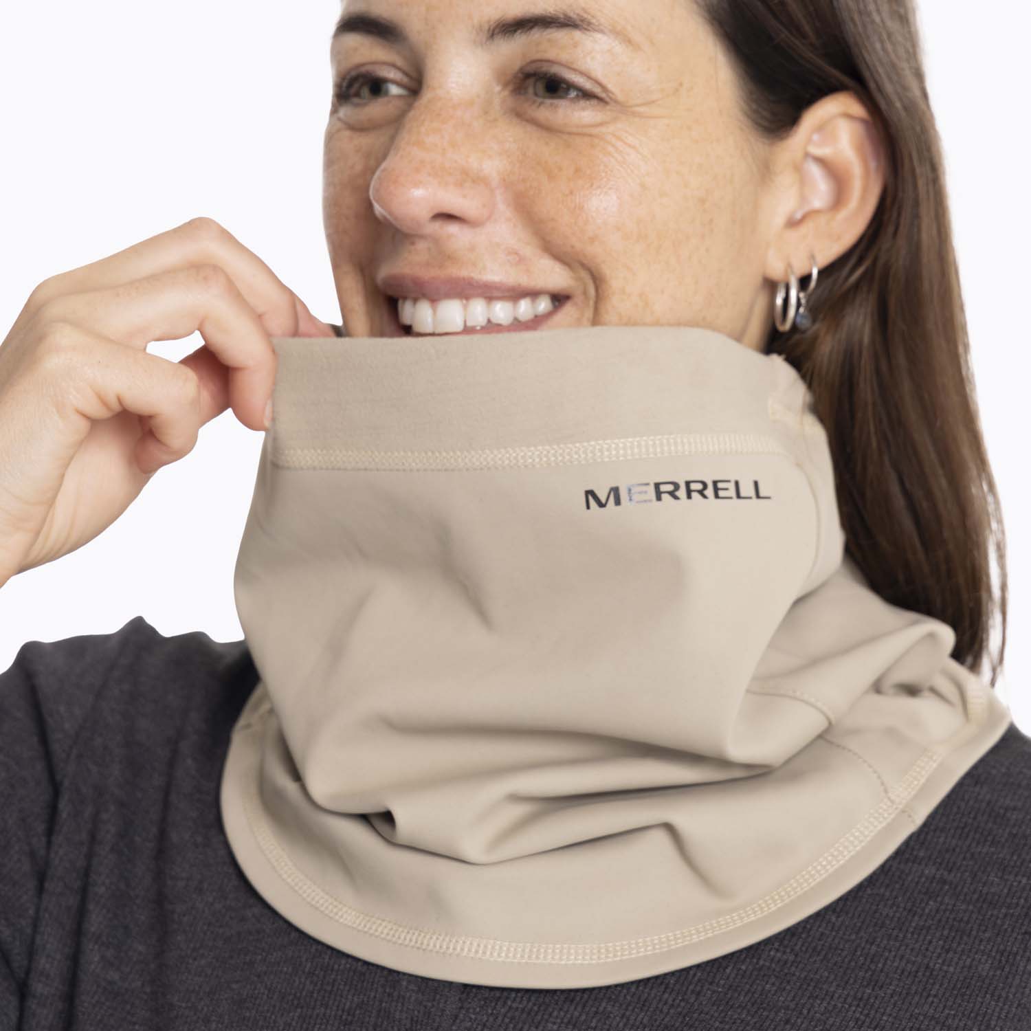 Merrell - Cuello Unisex Athabasca Neck Gaiter Gris Merrell | Ofertitas